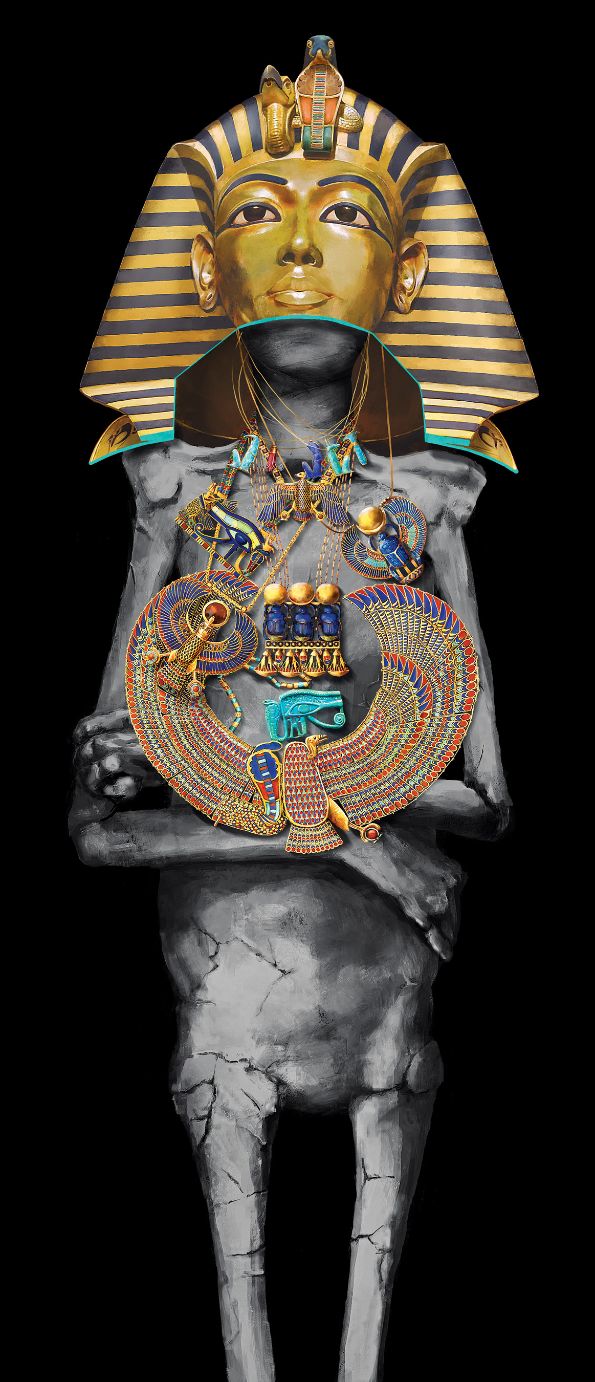 King Tutankhamun Mummy