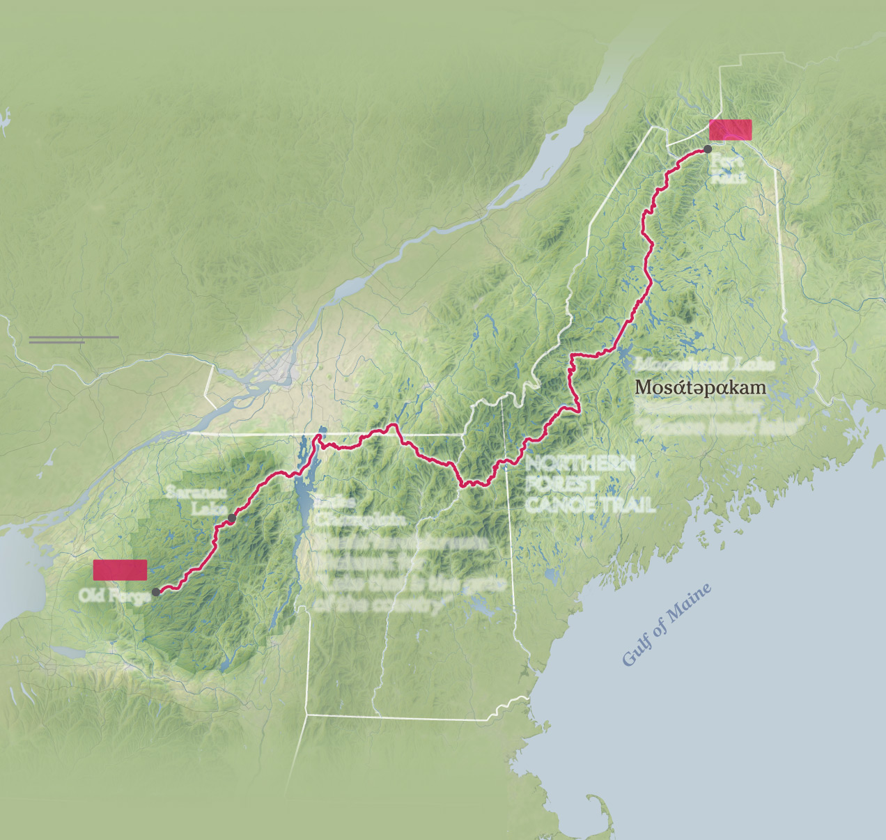 Paddling the Northern Forest
