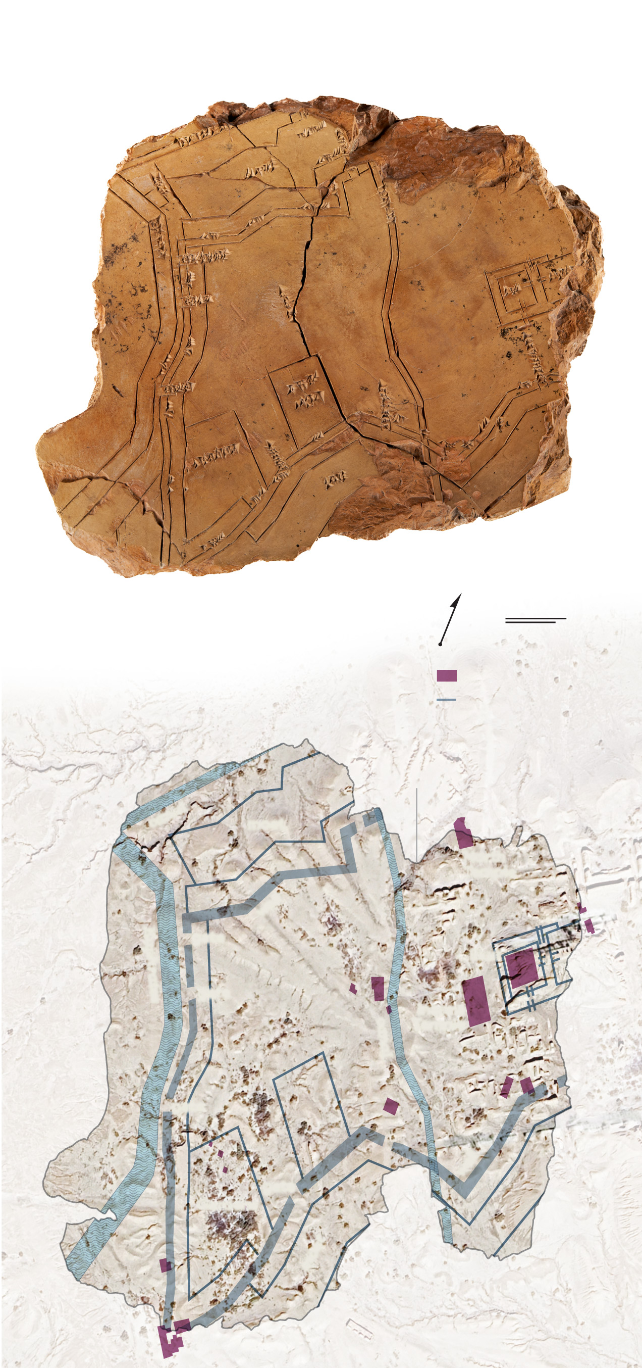 Nippur 3,500 years ago versus today